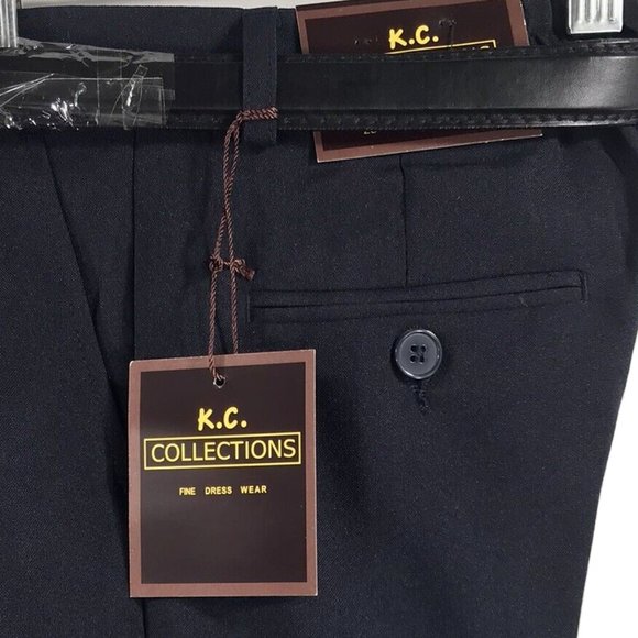 K.C. Collections | Bottoms | Kc Collections Boys Navy Blue Dress Pants ...